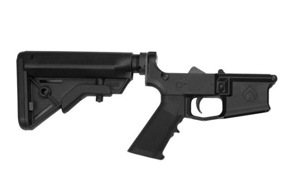 AR15 Complete Enhanced Lower Receiver w/ B5 Systems Bravo Stock ...