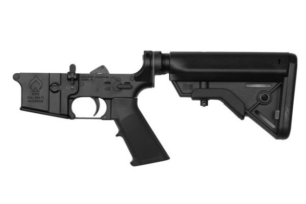AR15 Complete Standard Lower Receiver w/ B5 Systems Bravo Stock ...